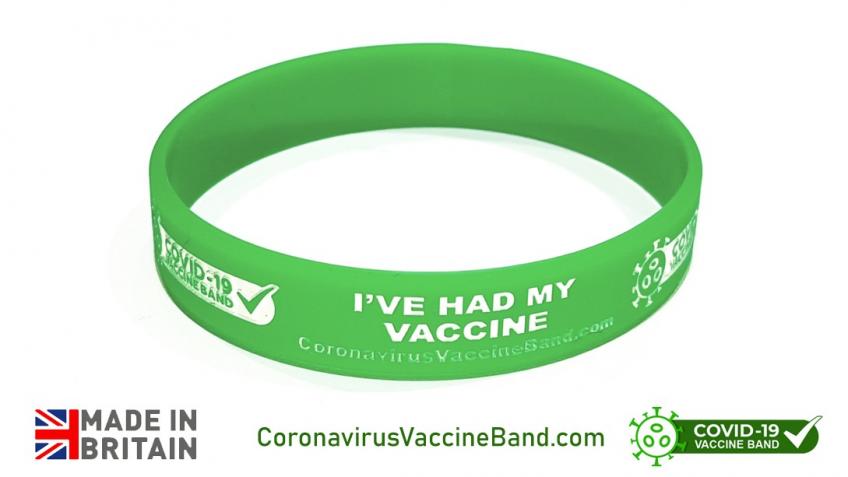 Coronavirus (COVID-19) Vaccine Awareness Wristband - a Social ...