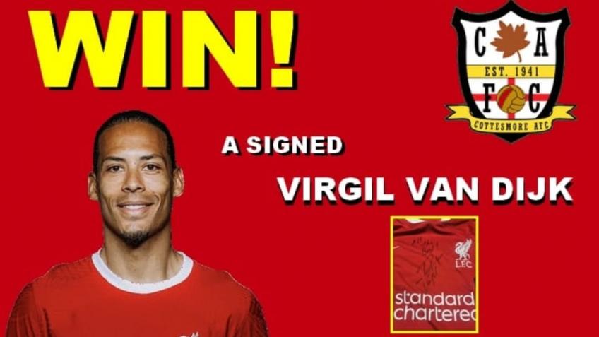 Signed Virgil Van Dijk Liverpool Shirt - a Sports crowdfunding project ...