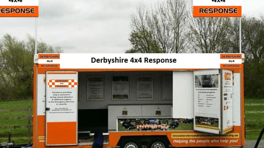 Derbyshire 4x4 Response Event Trailer - a Charities crowdfunding ...