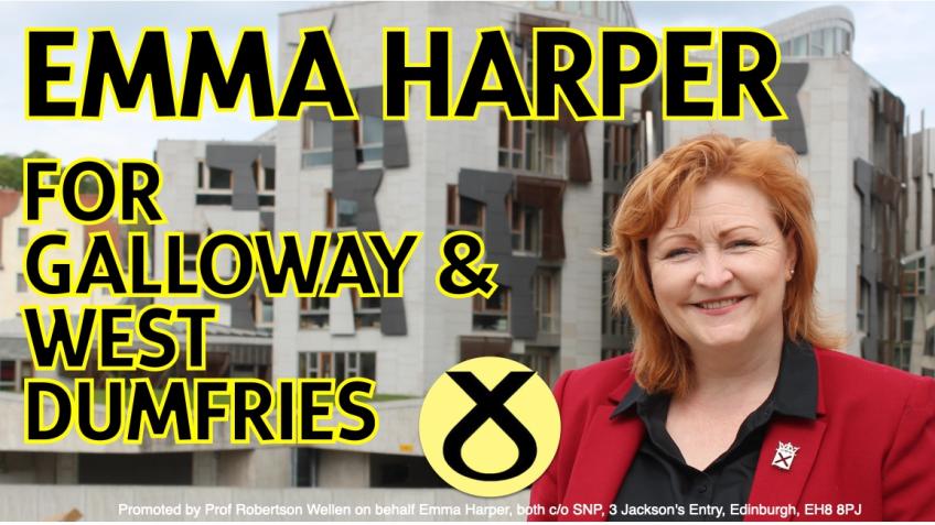 Elect Emma Harper SNP for Galloway & West Dumfries - a Community ...