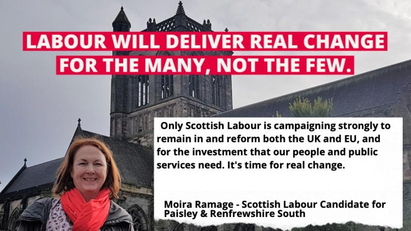 Elect Moira Ramage - a Personal Causes crowdfunding project in Paisley ...