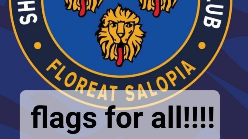 Flags for All - a Sports crowdfunding project in Shrewsbury by SALOP FANS