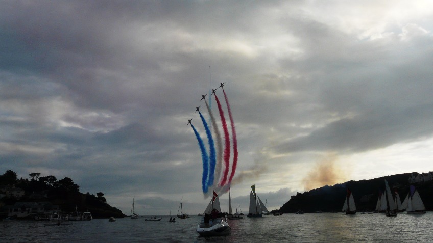 Fowey Red Arrows Display - a Community crowdfunding project in Fowey by ...