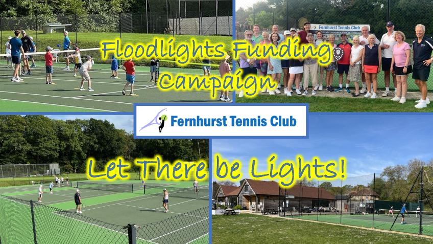Fernhurst Tennis Court Floodlights - a Community crowdfunding project ...