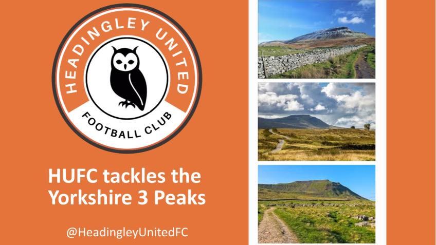 HUFC Tackles the Yorkshire 3 Peaks - a Community crowdfunding project ...