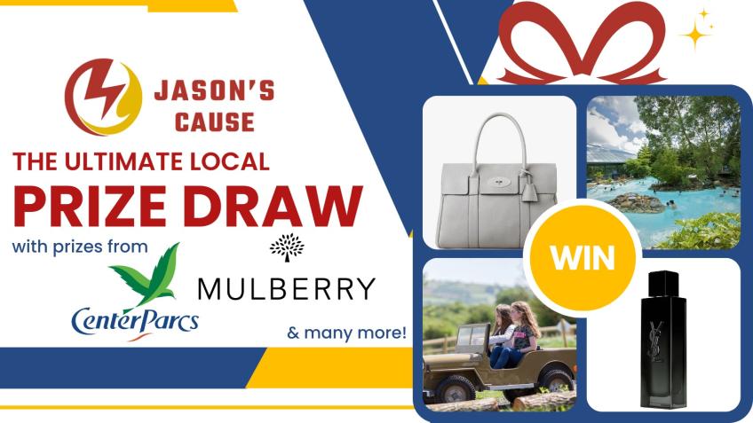 Jason's Cause Ultimate Local Prize Draw - a Charities crowdfunding ...