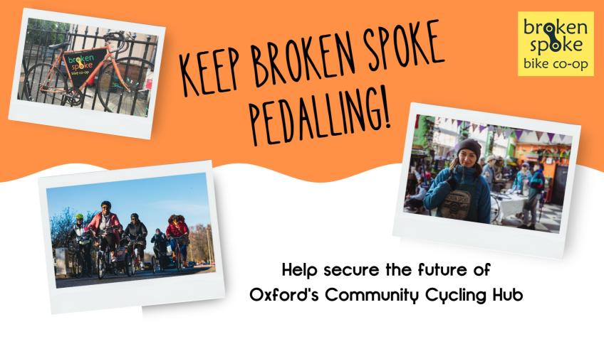 Keep Broken Spoke Pedalling - a Community crowdfunding project in ...