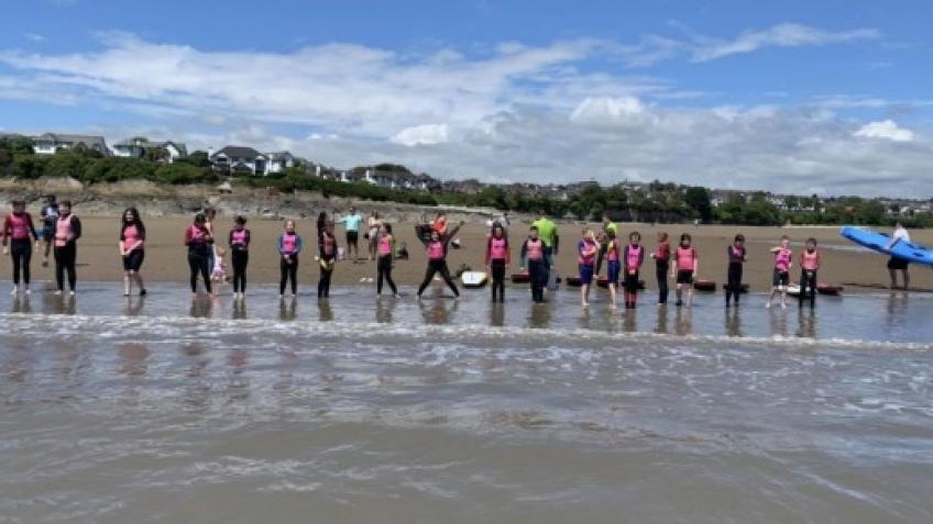 Rhondda Cold Knap Sponsored Swim 45 miles in total - a Community ...