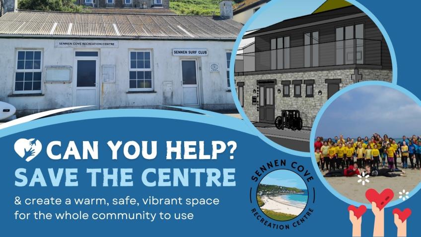 Help Save the Sennen Cove Recreation Centre! raise money by fundraising ...