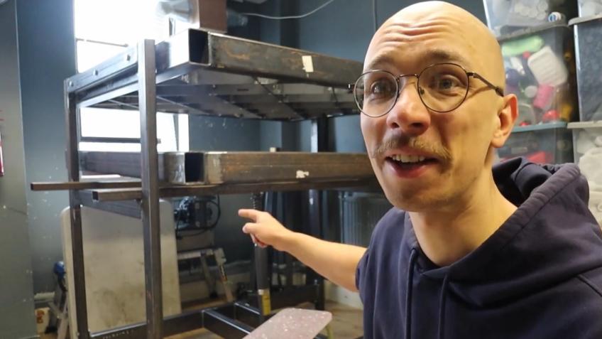 Buidling a Sheet Press for creating Plastic Strata - a Creative & Arts ...