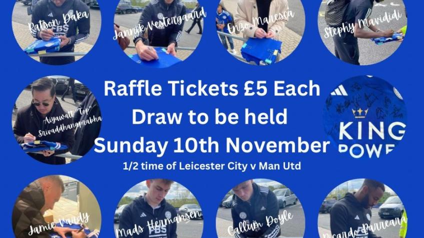 Signed Leicester City Shirt - a Sports crowdfunding project in Oakham ...