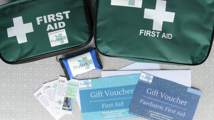 Skylark First Aid Kits/Online Course Gift Vouchers - a Sports ...
