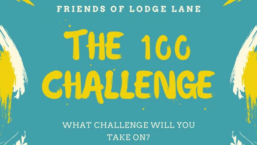 Help Sponsored 100 challenge raise money by fundraising on their behalf