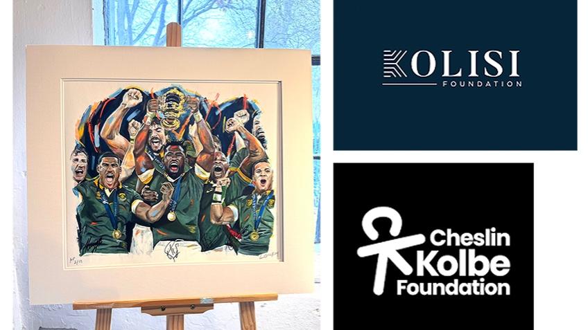 Win a Springbok Glory RWC 2023 print SIGNED!! - a Creative & Arts ...