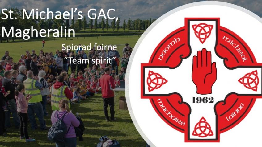 Team Spirit at St. Michael's GAC, Magheralin - a Sports crowdfunding ...