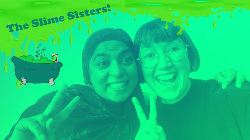 The Slime Sisters - slime bath for charity - a crowdfunding project in ...