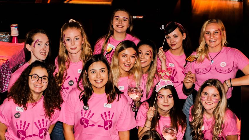 THINK PINK - UoG Volleyball - a Charities crowdfunding project in ...