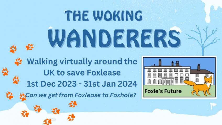 We're walking to save Foxlease - a Charities crowdfunding project in ...