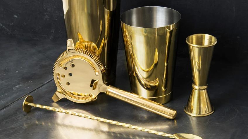 Win a Urban Bar Gold 5 Piece Cocktail Set - a Food and Drink ...