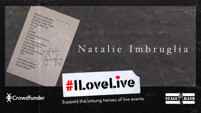 Win Natalie Imbruglia Signed Set List - a Music crowdfunding project in ...