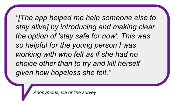 Stay Alive - UK's 1st Suicide Prevention App - a Charities crowdfunding ...