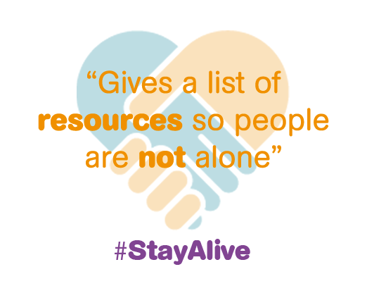 Stay Alive - UK's 1st Suicide Prevention App - a Charities crowdfunding ...