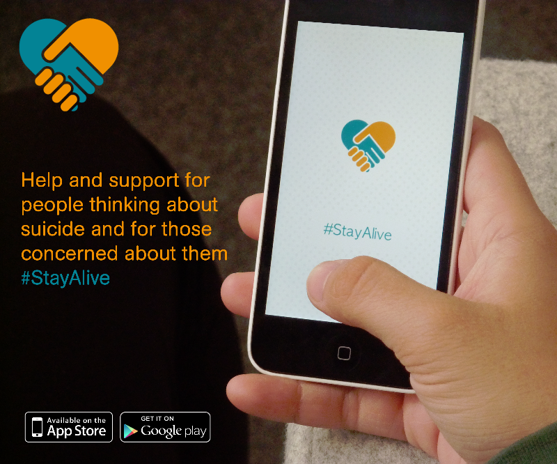 Stay Alive - UK's 1st Suicide Prevention App - a Charities crowdfunding ...