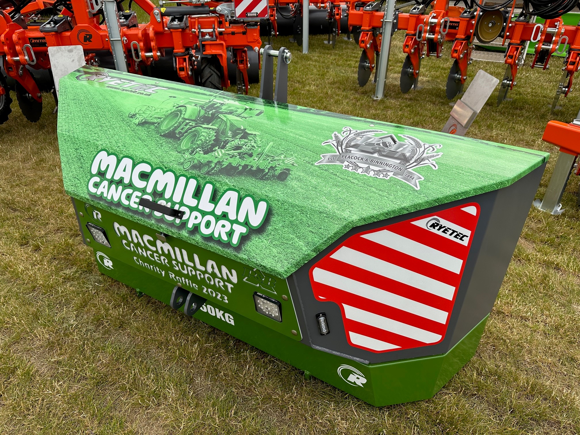 Macmillan Ryetec Weightbox Prize Draw - a Environment crowdfunding ...