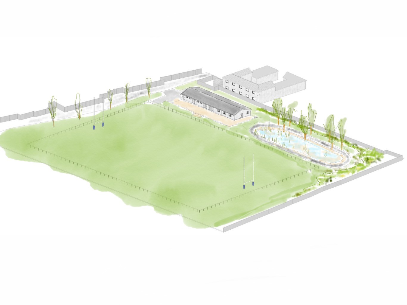 Bentley ARLFC Changing Pavilion and Community Hub - a Sports ...