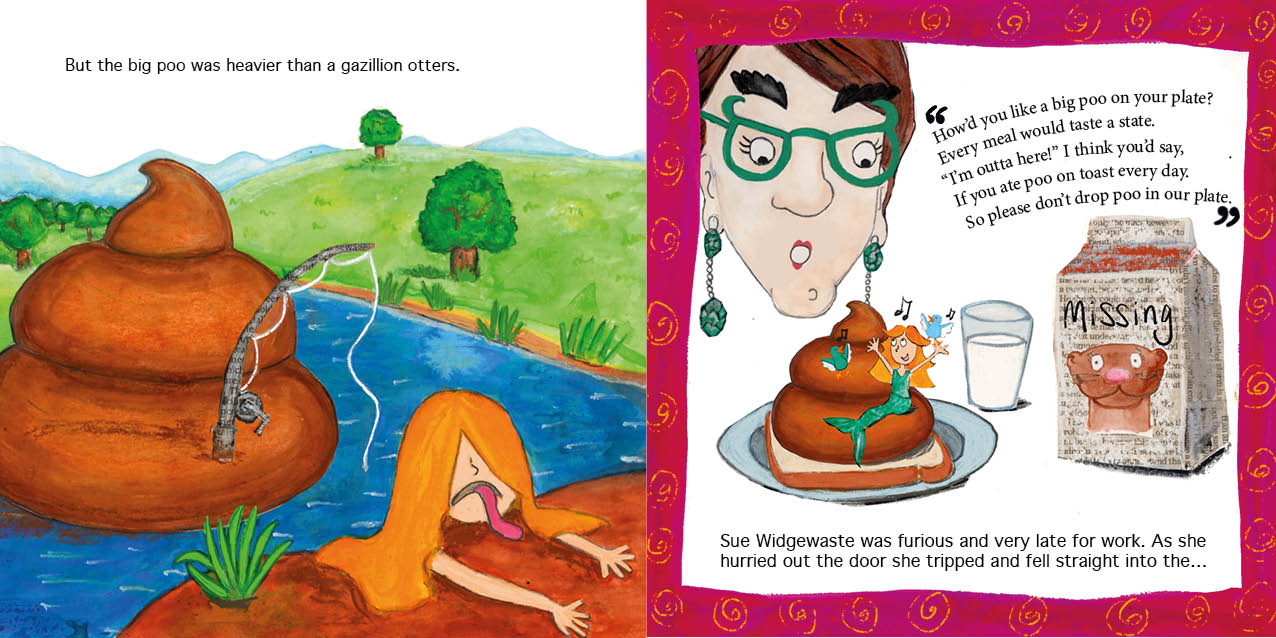 The Mermaid, the Otter and the Big Poo kids book - a Community ...