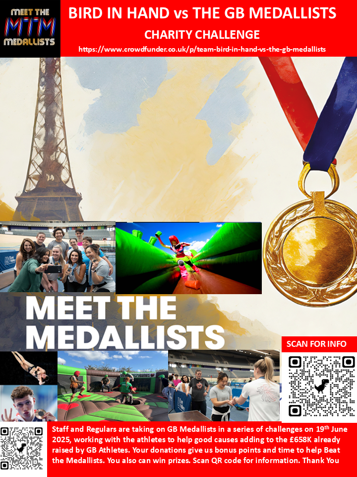 Team Bird in Hand vs The GB Medallists - a crowdfunding project in ...