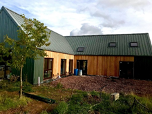Completing the Visitor Centre for Bird Gardens. - a Food and Drink ...