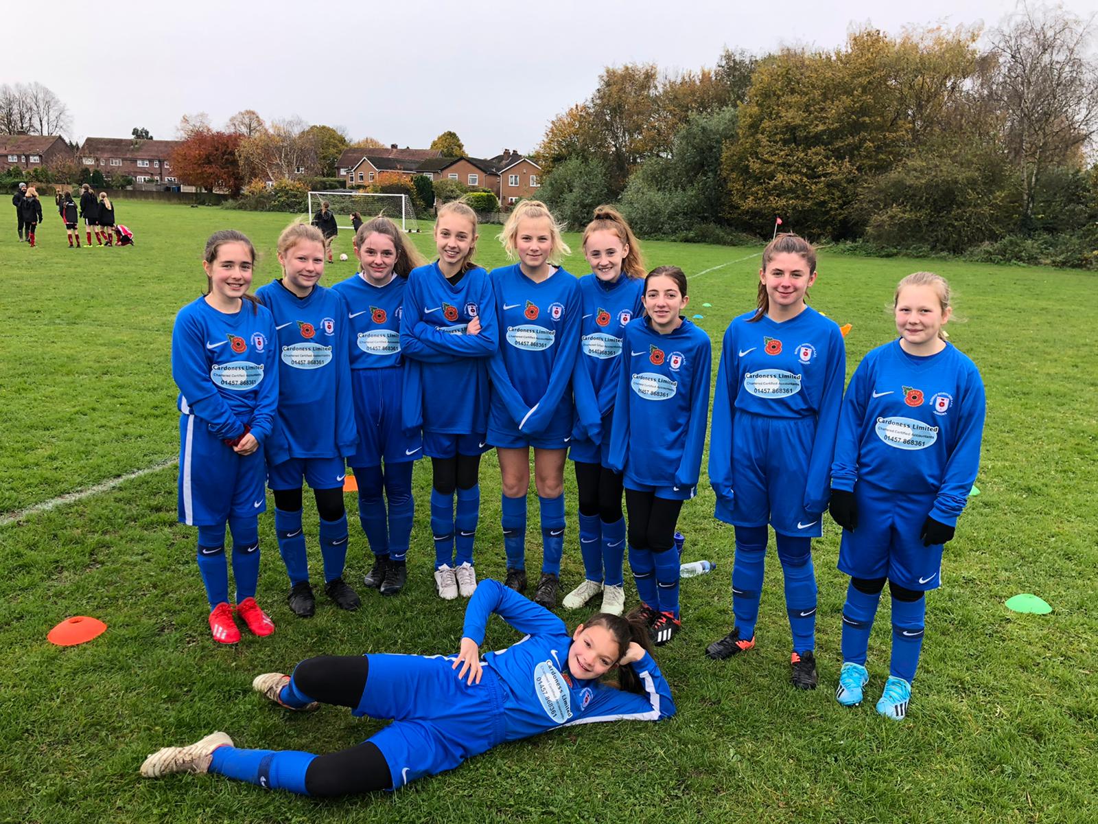 Glossop Under 15 Girls- Go up the Nab ! - a crowdfunding project in ...