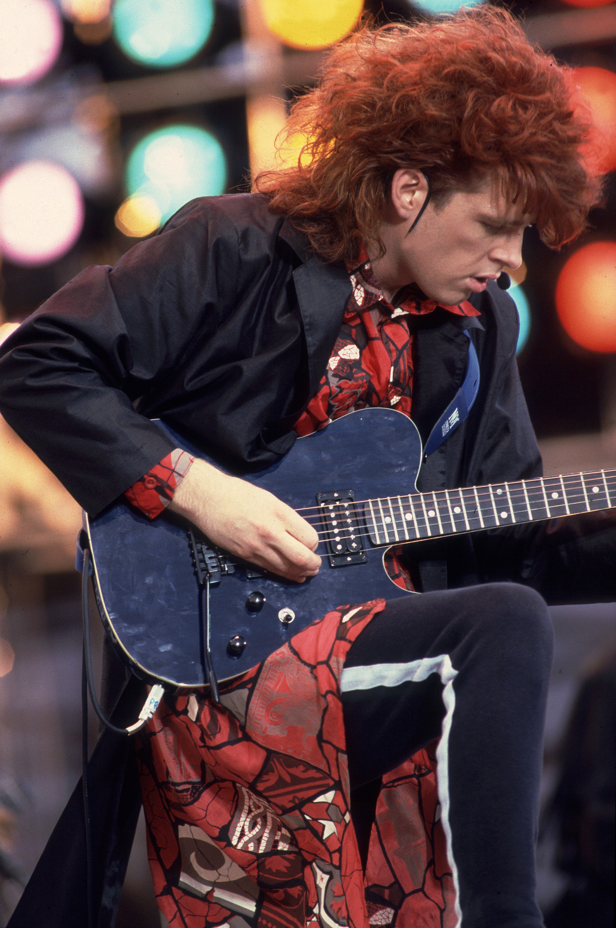 Win Thompson Twins’ Tom Bailey’s Live Aid Guitar - a Music crowdfunding ...