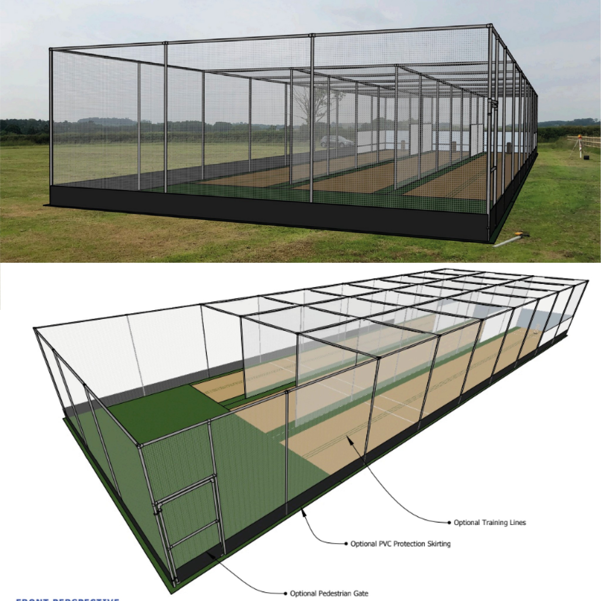 Quatt Cricket Club - New 3-Lane Practice Nets - a Sports crowdfunding ...