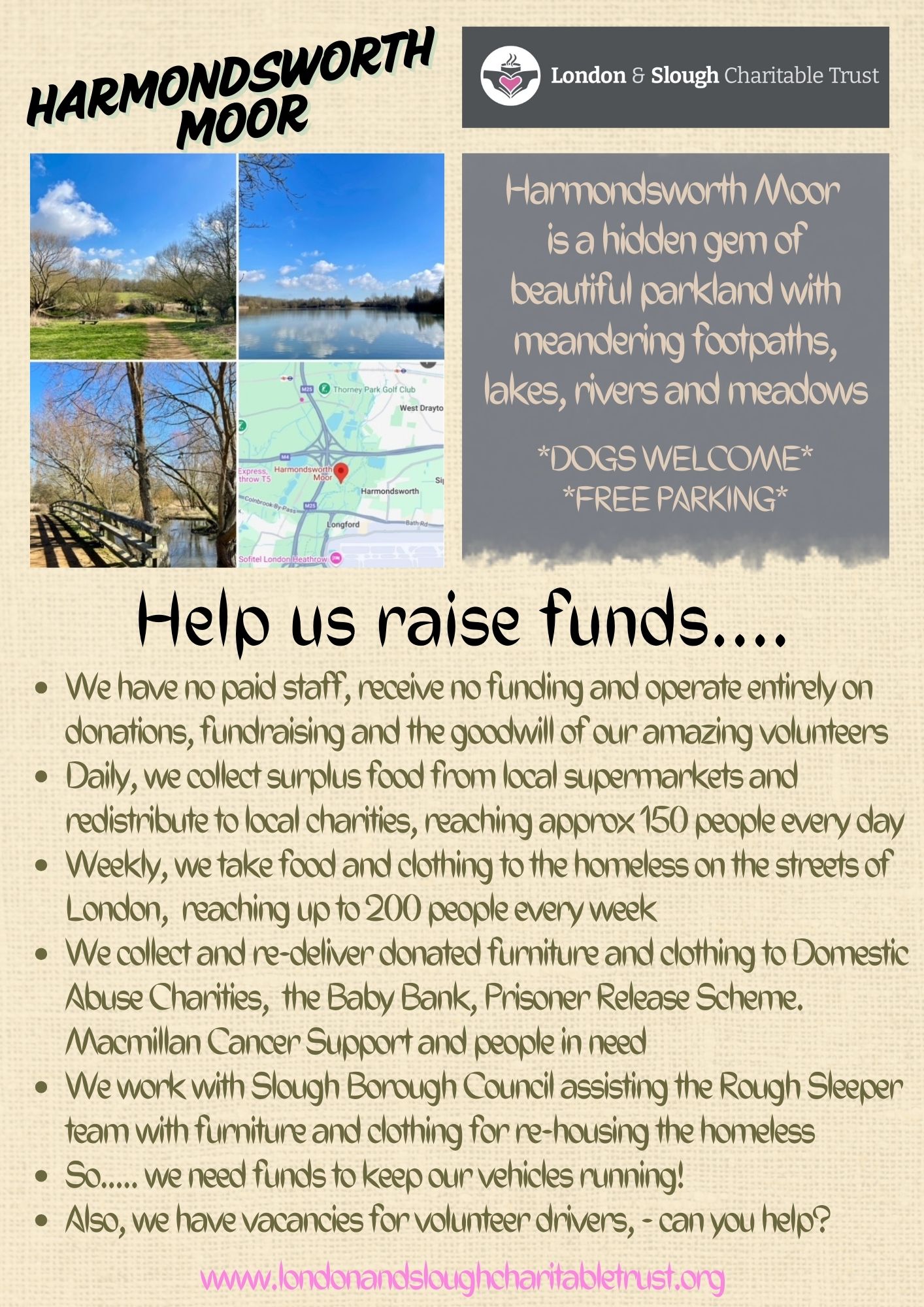 The Dawn Walk 2025 - a Charities crowdfunding project in West Drayton ...