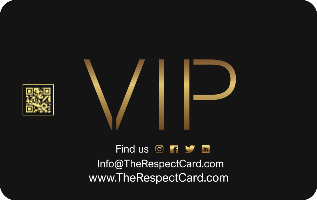 The Respect Card = VIP & Loyalty - a Business crowdfunding project in ...
