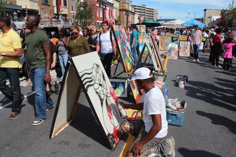 Live Spray Painting Street Art Performance - a Creative & Arts ...