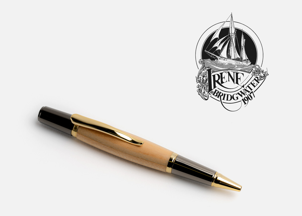 Hand-Turned wooden pen from an Historic Ship - a Heritage crowdfunding ...