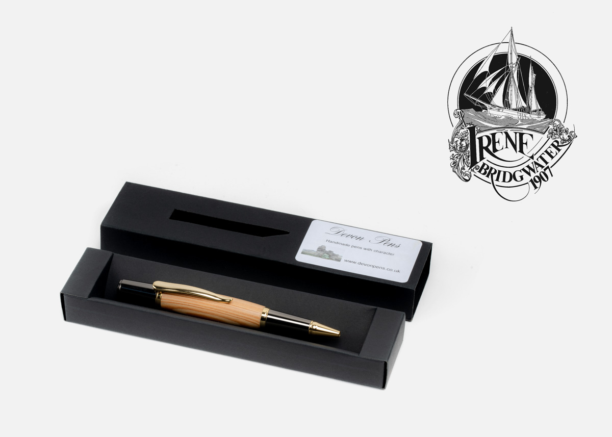 Hand-Turned wooden pen from an Historic Ship - a Heritage crowdfunding ...