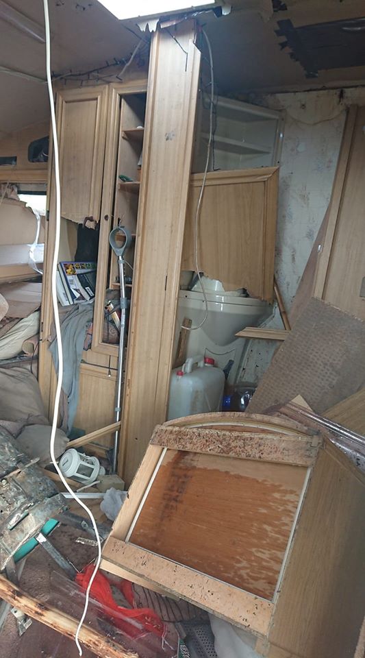 Replacing Bailey's caravan destroyed in storm - a Charities ...