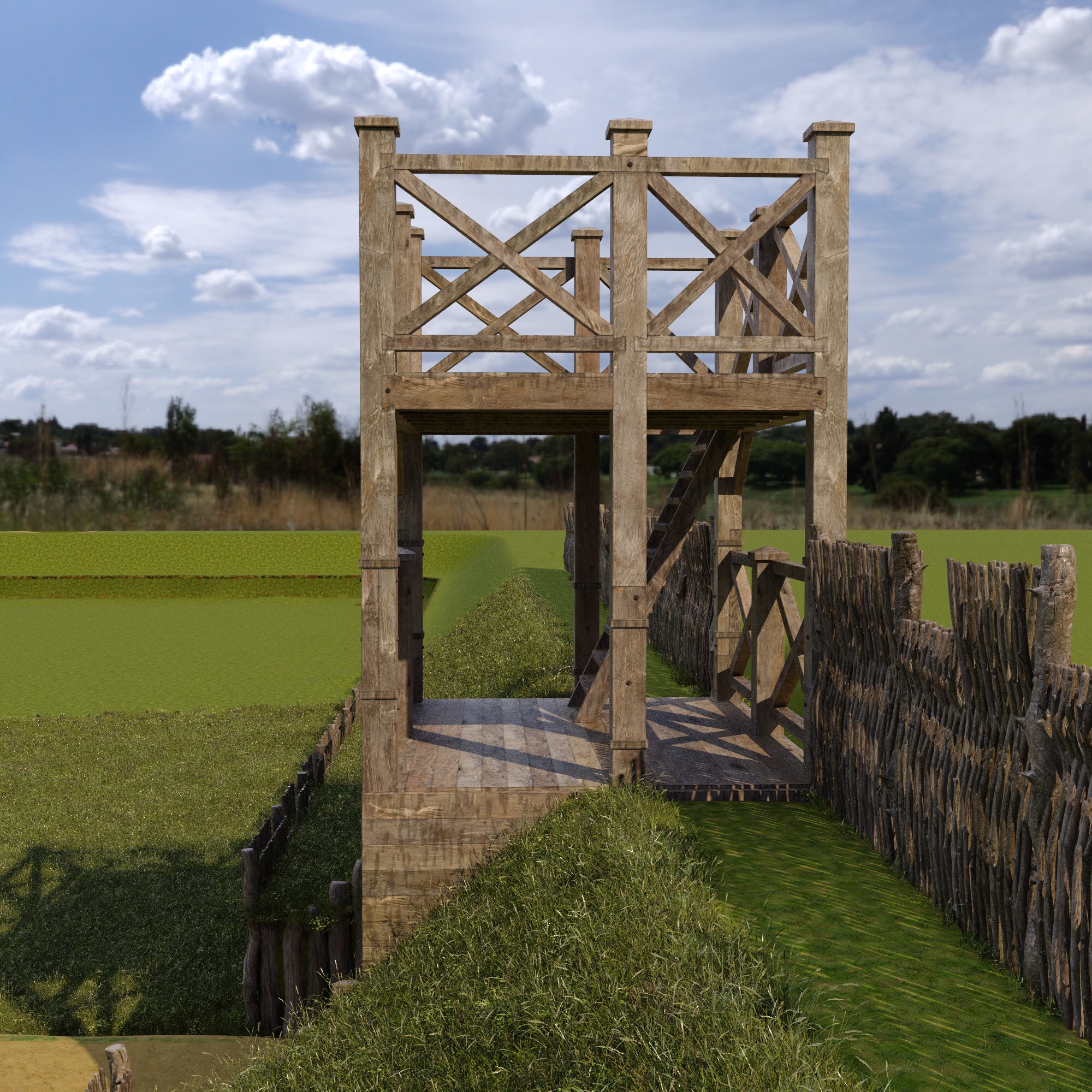 Britain's BIG FORT BUILD at Park in the Past - a Community crowdfunding ...