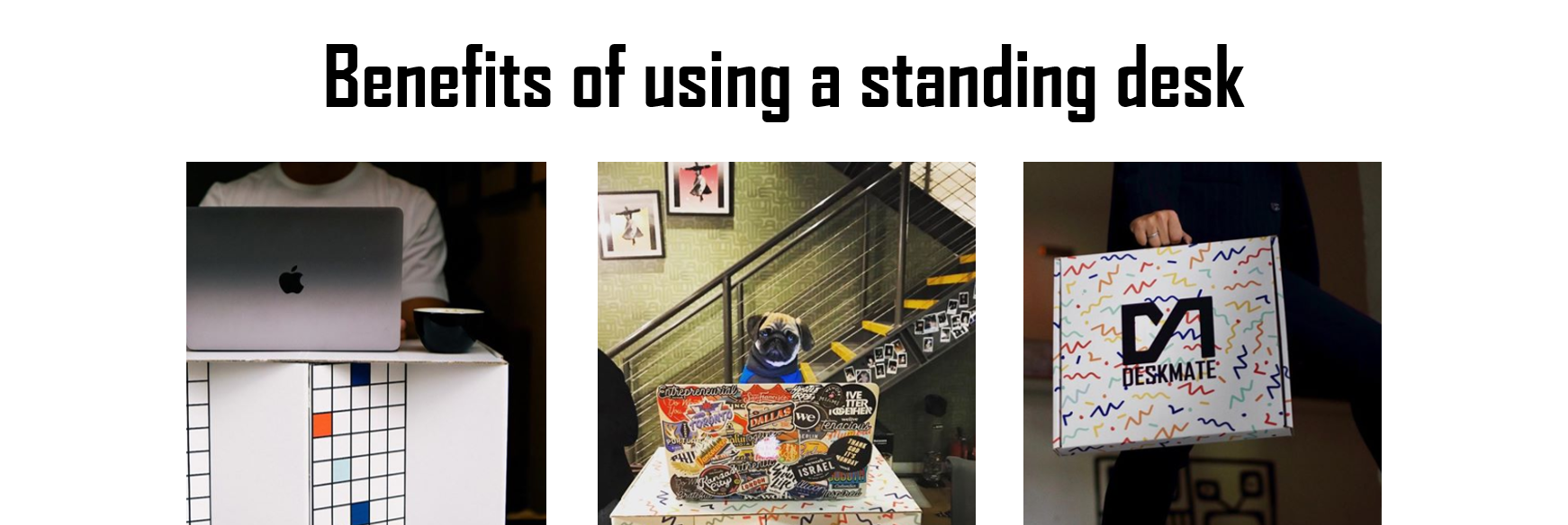 Deskmate, The Worlds Affordable Standing Desk - a Business crowdfunding ...