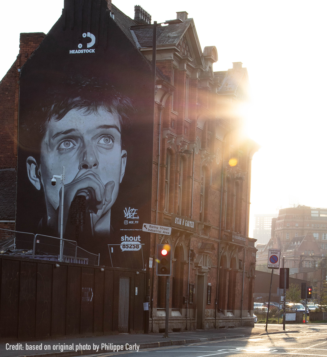 Andy Rourke of The Smiths mural - a Creative & Arts crowdfunding project in Manchester by Mike Joyce