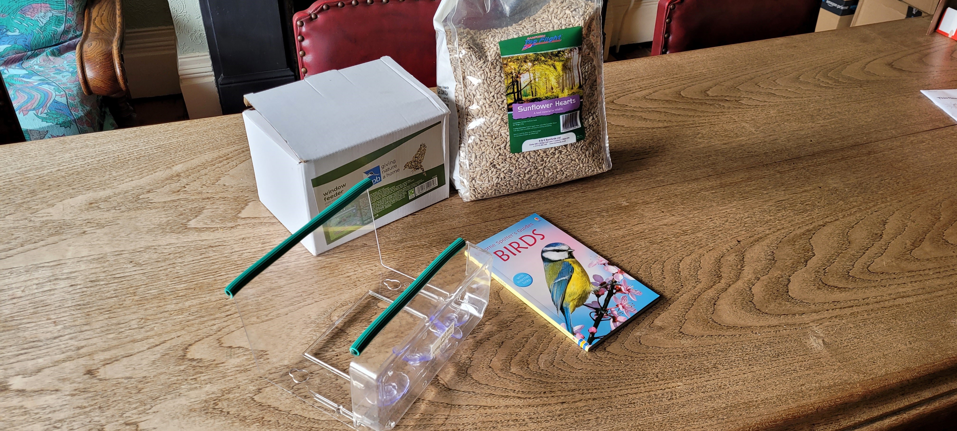 RSPB Window Feeder, Food & Book on birds - a Environment crowdfunding ...