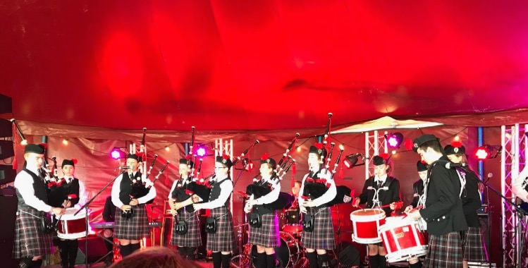 Sgoil Lionacleit Pipe Band go to Tartan Week NY - a Schools ...
