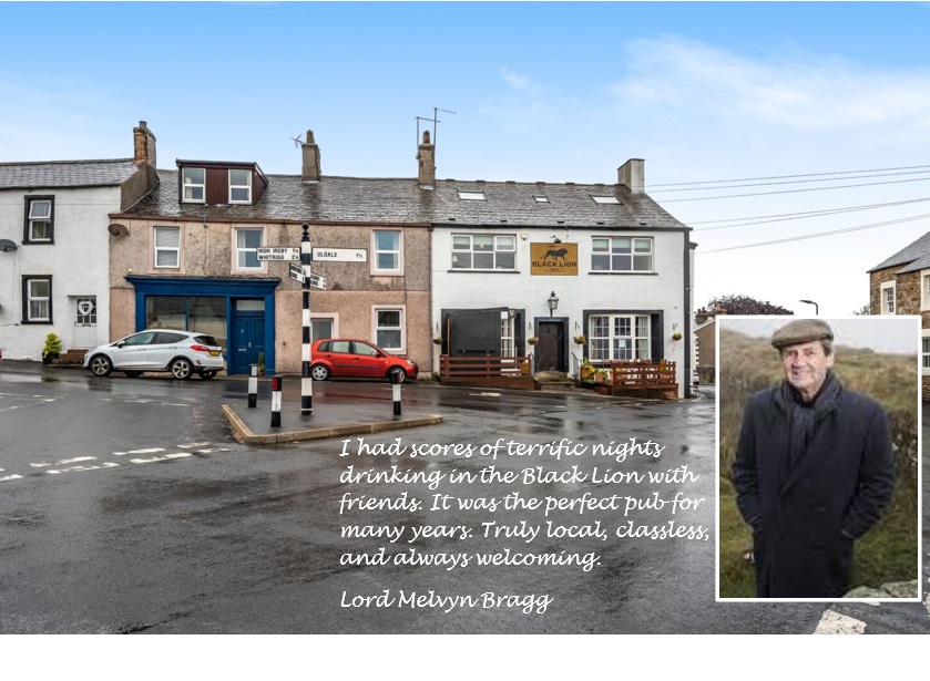 Help Save The Black Lion in Ireby, Cumbria - a Food and Drink ...