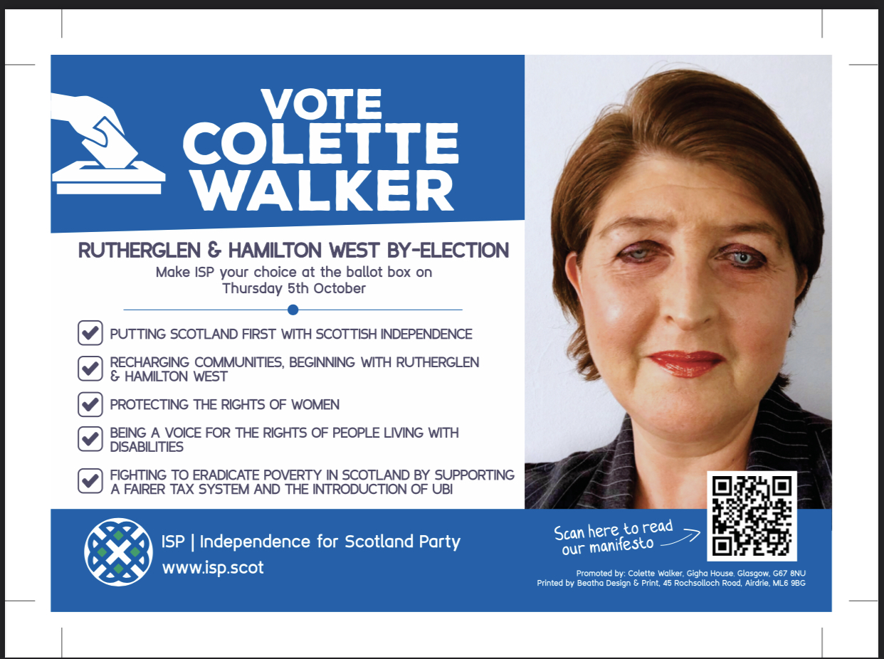 Rutherglen- Hamilton West by election - a Community crowdfunding ...