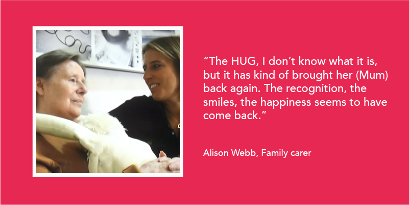 HUG by LAUGH: a sensory product for dementia care - a Creative & Arts ...