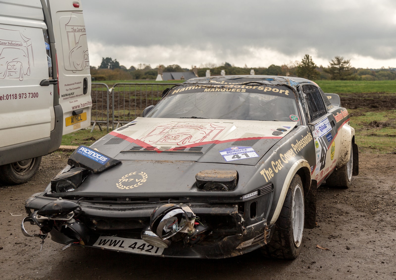 Help us return a rally Triumph TR7 V8 to action - a crowdfunding ...
